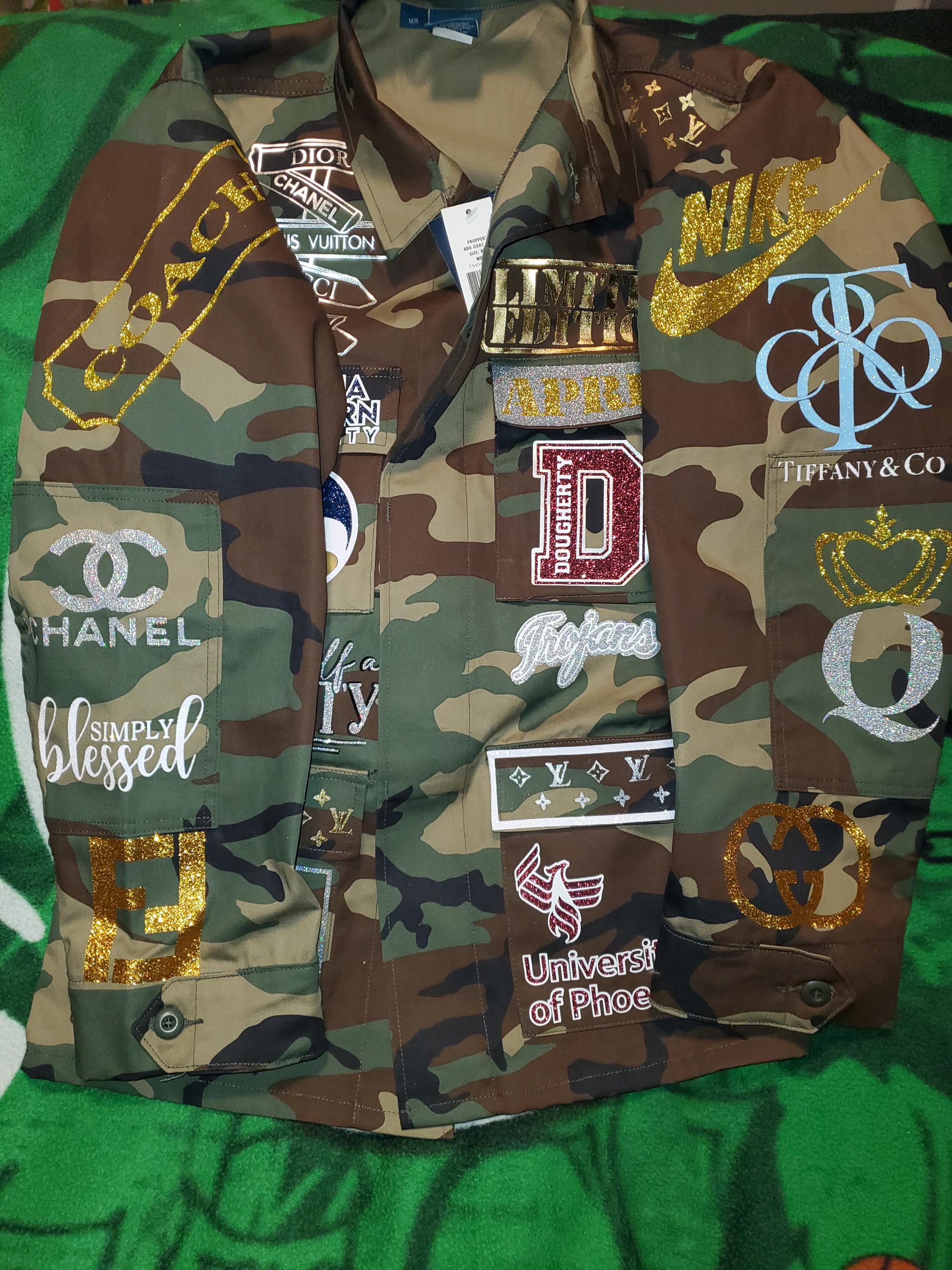 Custom Camouflage Jacket, Camo Jacket - Etsy