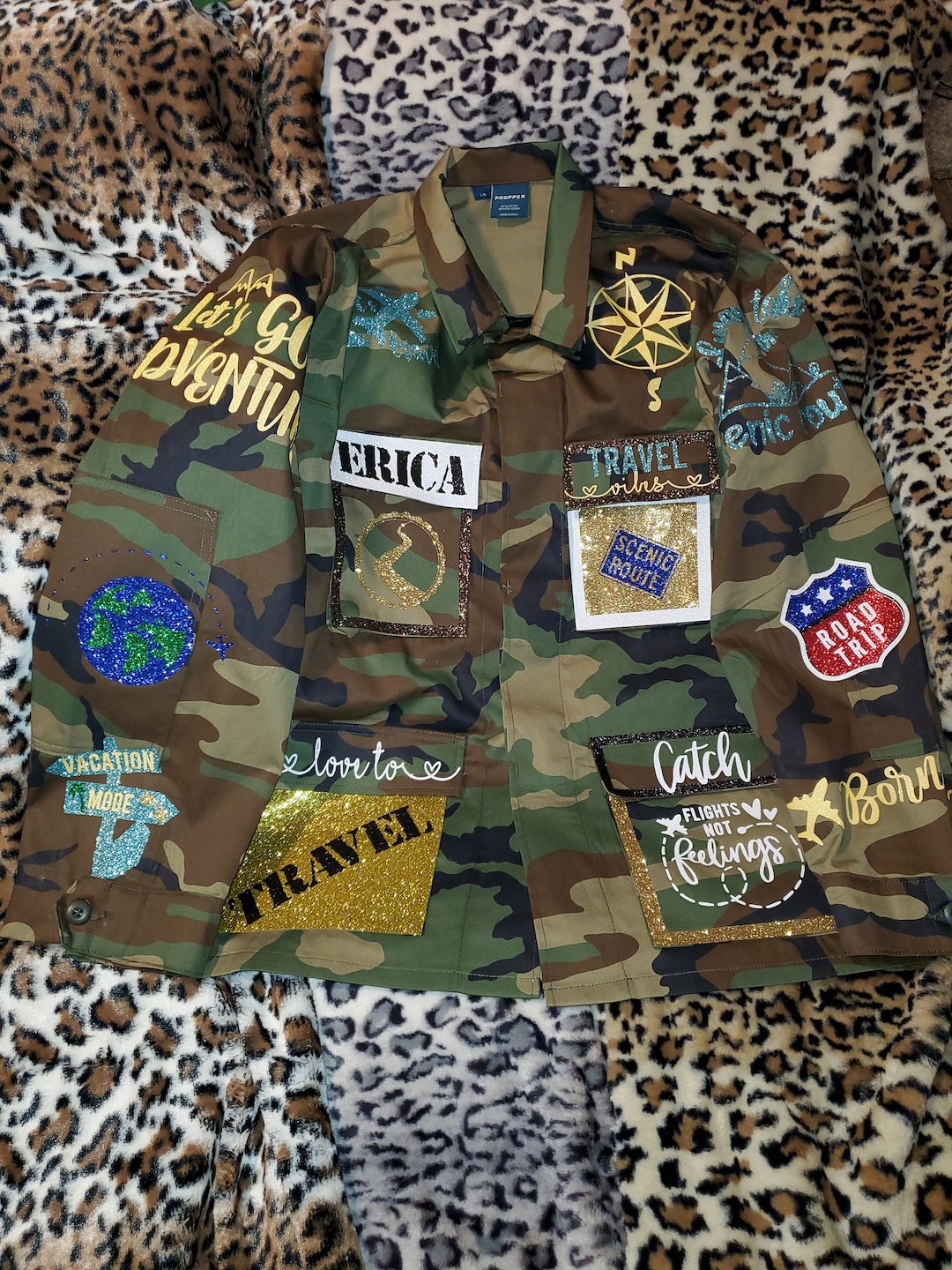 Custom Camouflage Jacket, Camo Jacket - Etsy