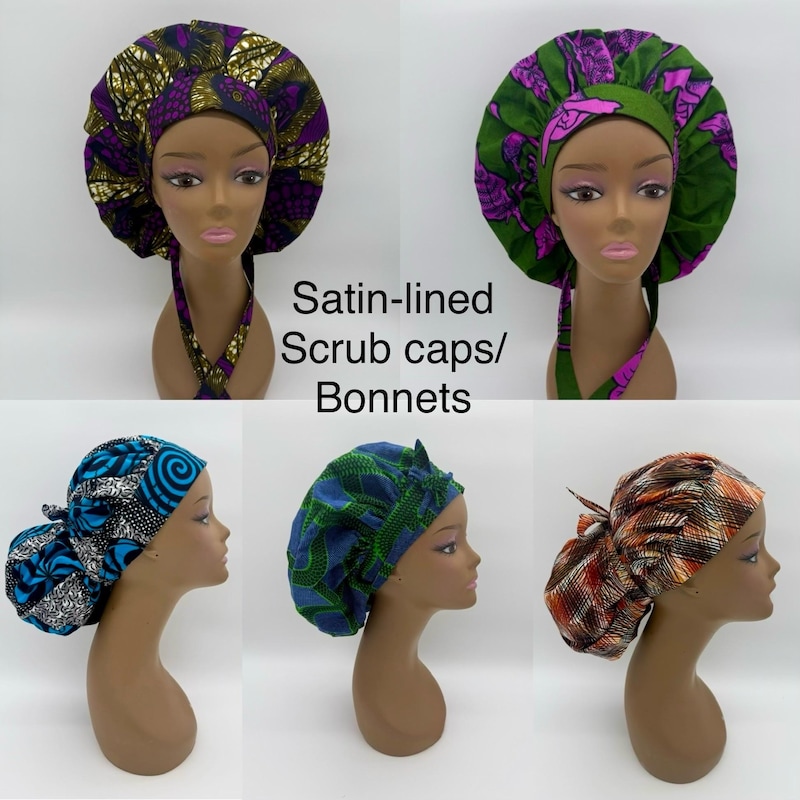 Hair Bonnet Ankara - Etsy