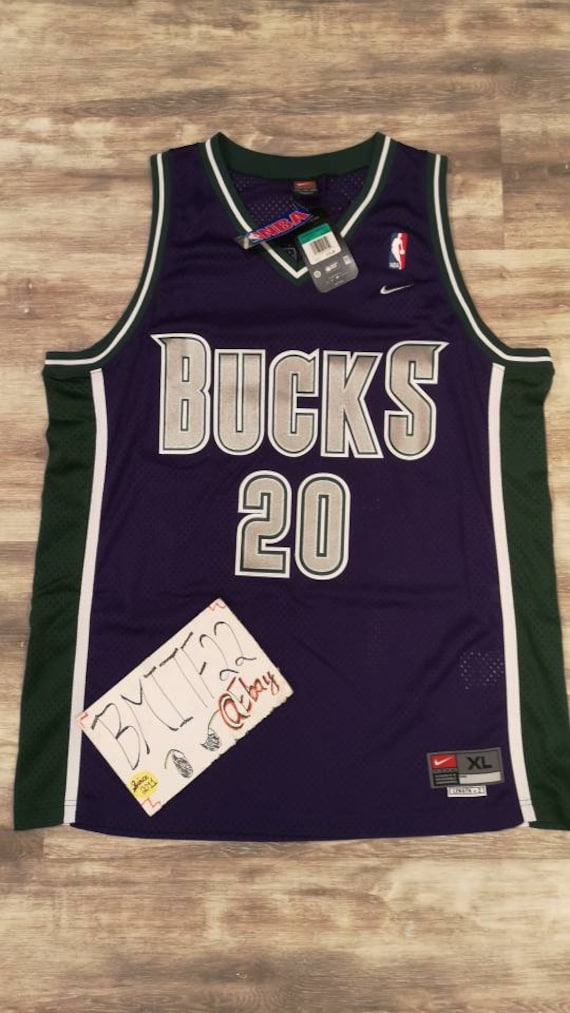 2000s Nike Gary Payton #20 Seattle Super Sonics Swing… - Gem