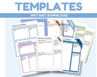 Cheat Sheet Bundle Etsy