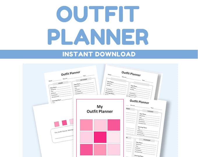 4 Season Edgy Rock Style Capsule Wardrobe Planner for Women Core ...