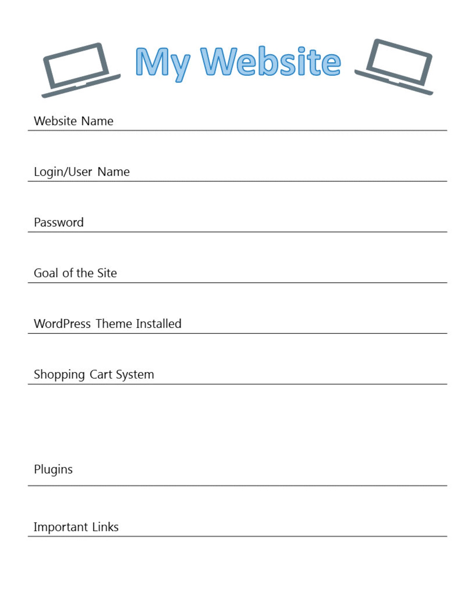 Small Business Planner Binder: Printable Business Organizer (digital ...