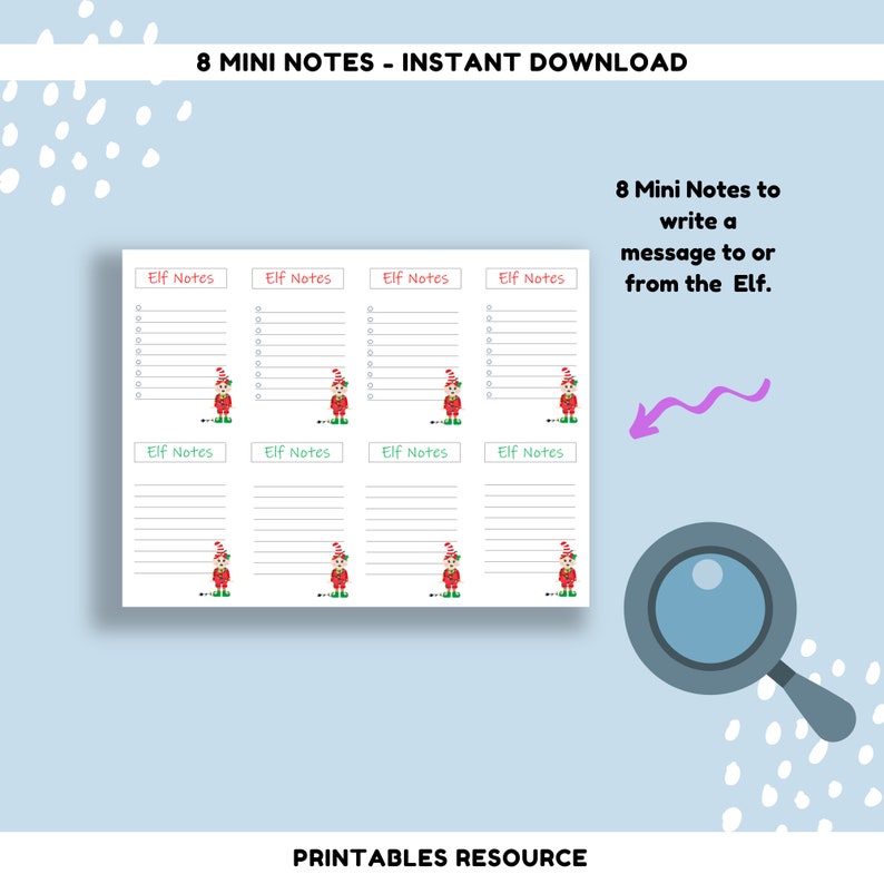 Elf Printable | Elf Notes | Elf Stationery | Elf Letter | Printables ...