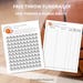 Basketball Free Throw Fundraiser Form | Shoot-a-thon Team Fundraising ...