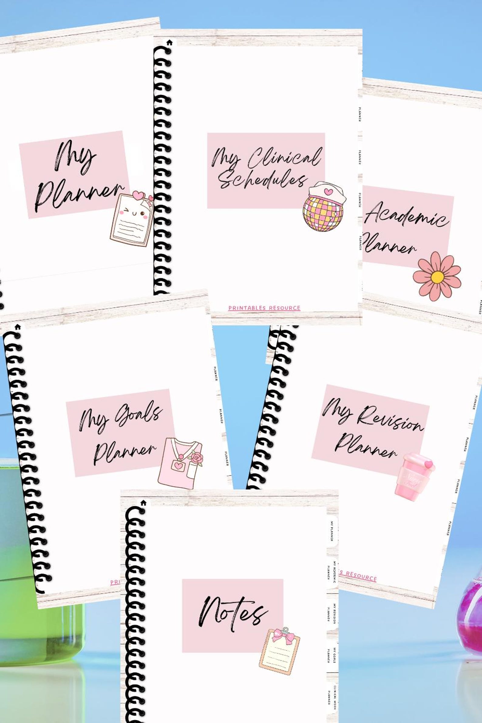 Future Nurse Digital Planner: Nursing Student Notebook (digital ...