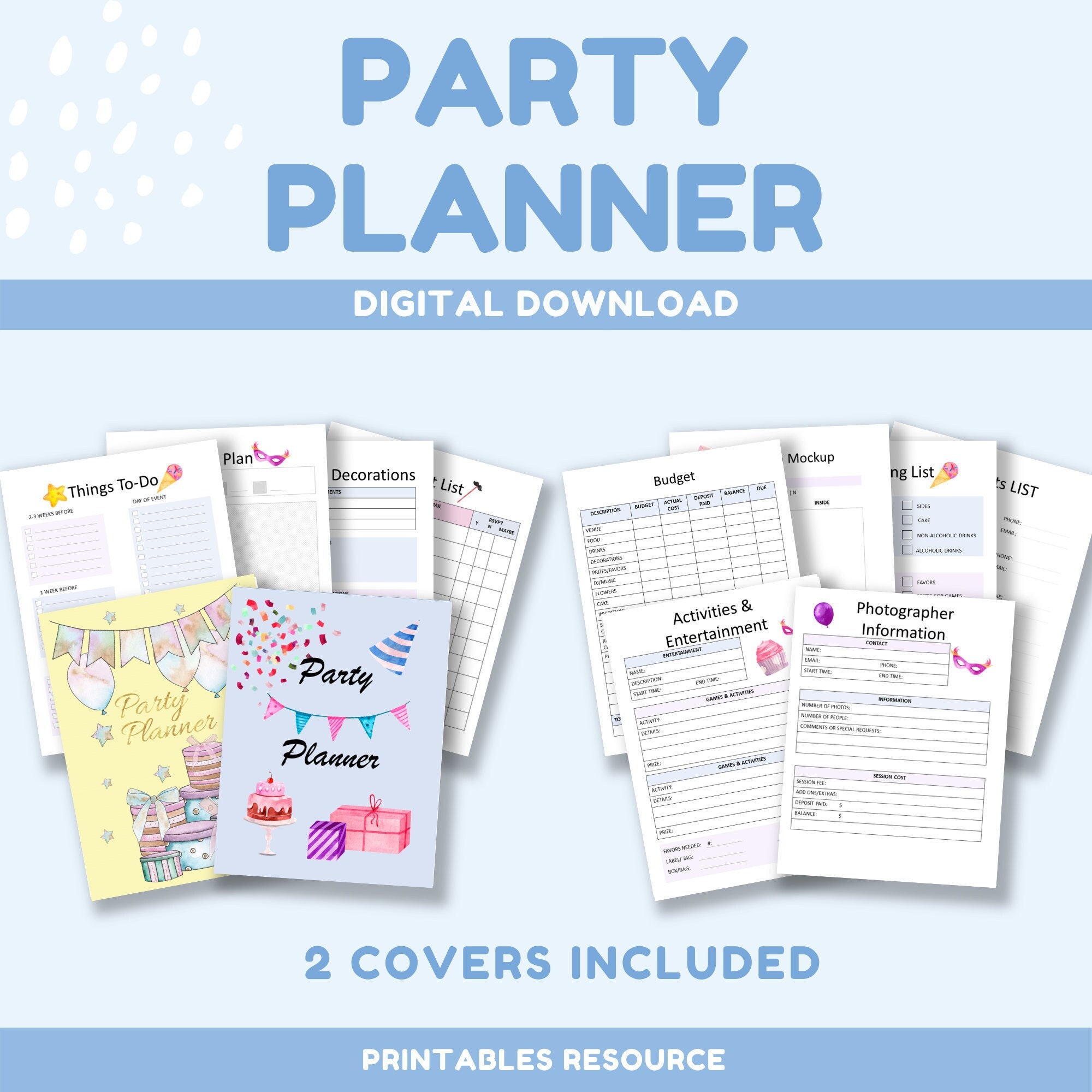 Party Planner Party Planning Birthday Party DIY Party Planner Party ...