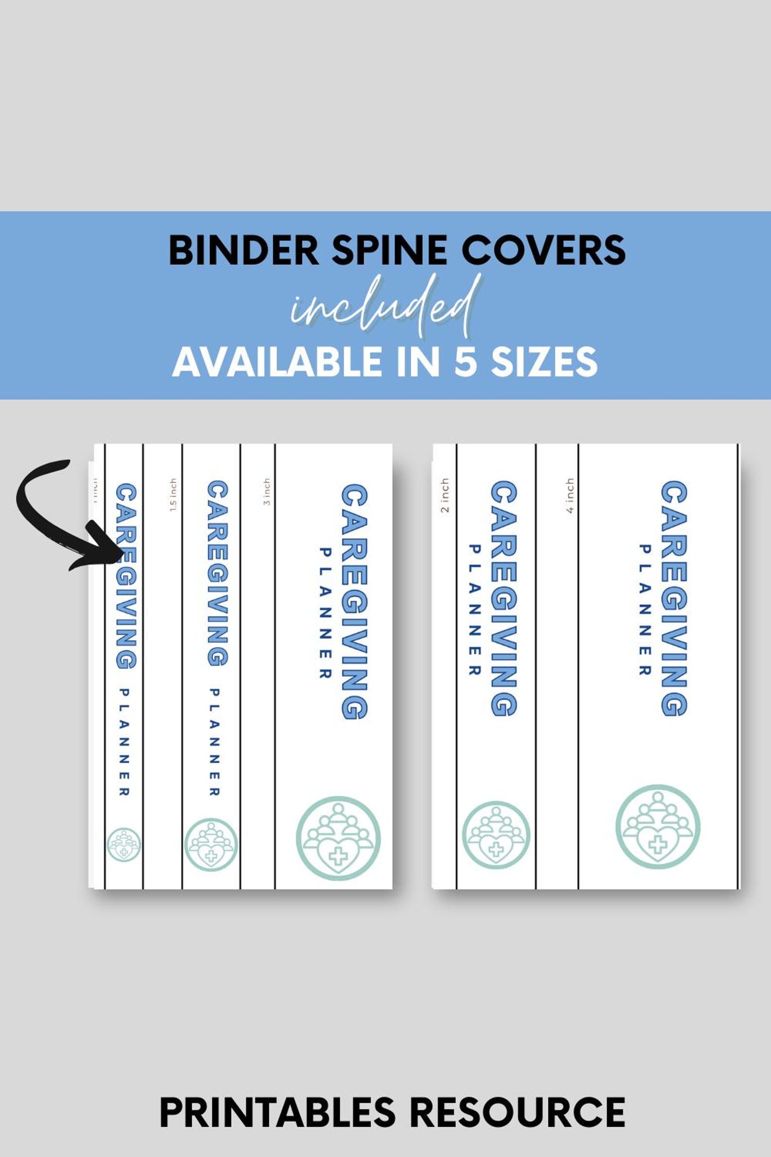 Caregiver Log Printable Binder Senior Caregiver Care Planner for ...