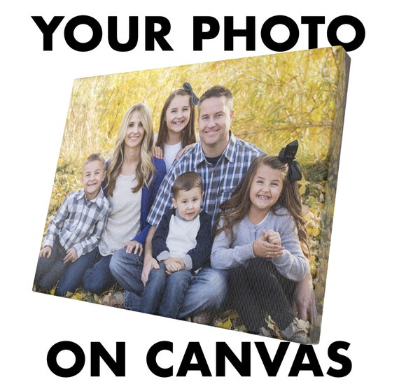 Extra Large Canvas Wall Art Your Photo on Canvas Custom - Etsy