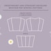 Bustier PDF Sewing Pattern Sweetheart & Straight Neckline - Etsy