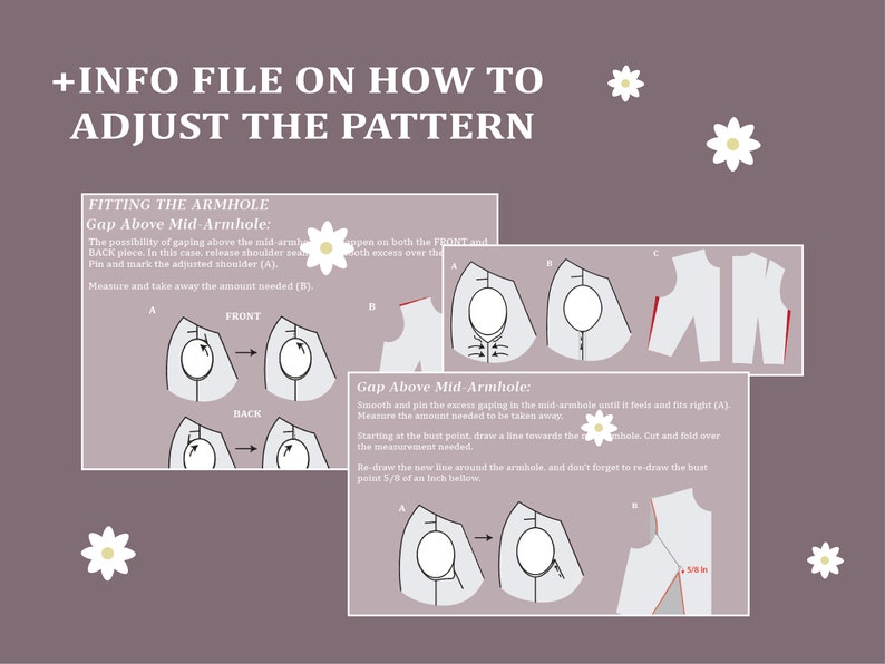 Basic Bodice Block PDF Sewing Pattern Sizes 4-16 Available - Etsy