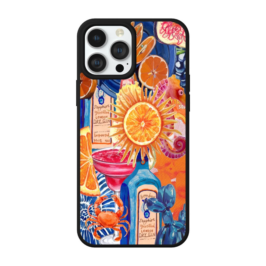 European Summer Collage Phone Case | Mediterranean Vacation Scrapbook ...