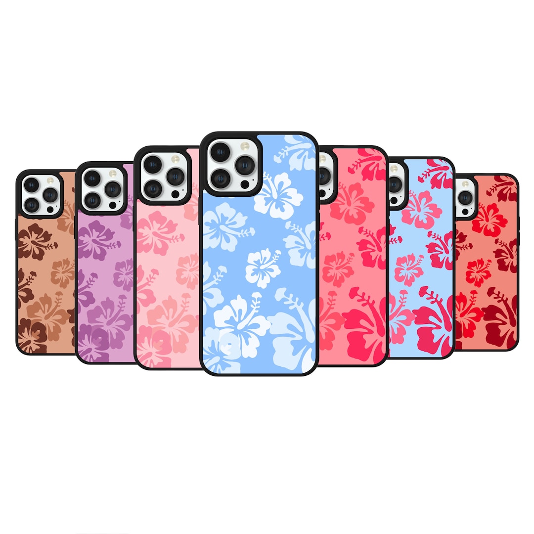 Hawaiian Aloha Flowers Summer Durable Phone Case Suitable for All ...