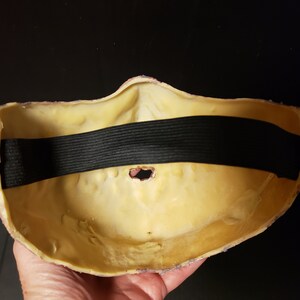 Scary Zombie Latex Half Mask - Etsy