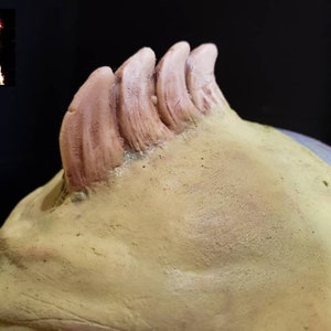 Custom Orc Latex Half Mask - Monster Halloween Prop Ork - Etsy