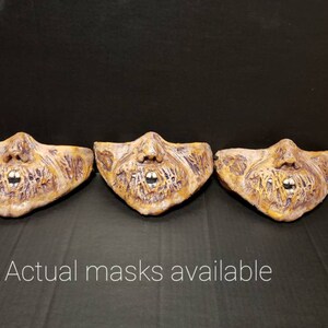 Scary Zombie Latex Half Mask - Etsy