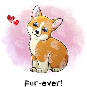 Puppy Love Valentine's Card Printable Instant Digital Download Dog ...