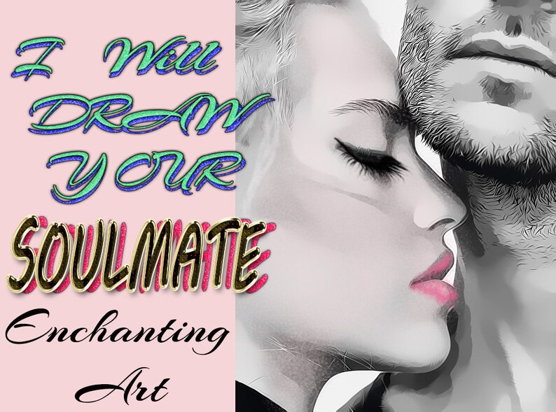 I Will Draw Your Soulmate Psychic Drawing Soulmate Drawing Etsy