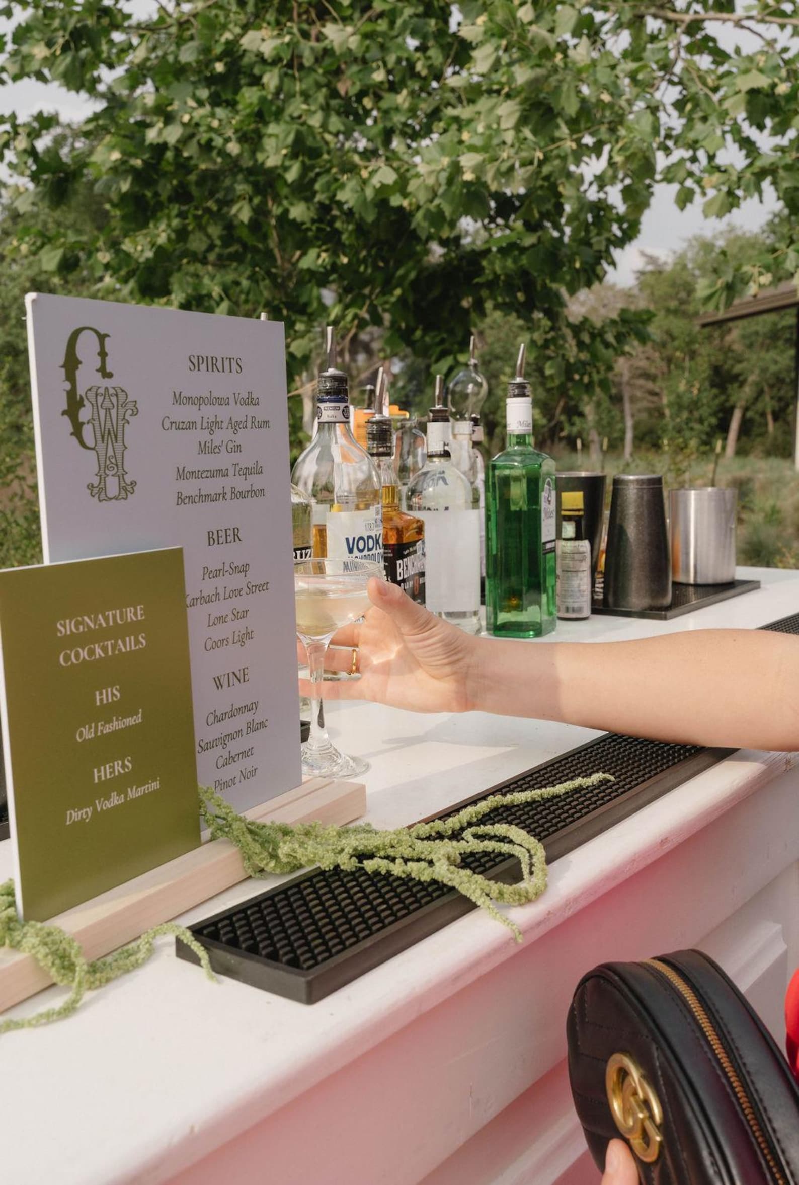 Bar Menu Sign | Wedding Cocktail Menu | Custom Event Bar Sign - Etsy