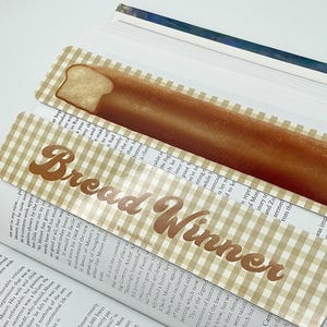 Bread Winner Bookmark, Bread Art, Bread Lover Art, Baking Bookmarks ...
