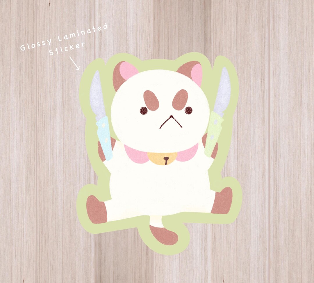 Puppycat Sticker, Bee and Puppycat Sticker, Bee the Robot, Kawaii Art ...