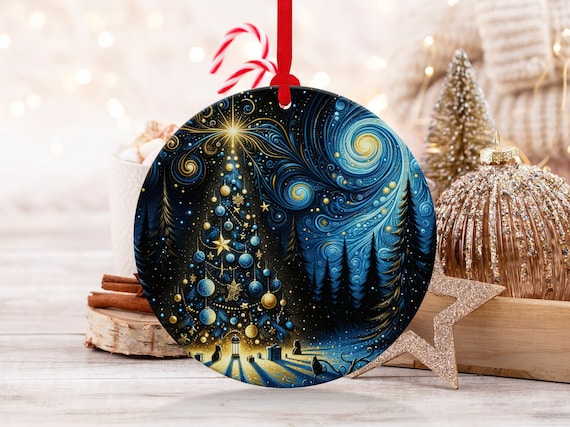 Starry Night Christmas Decorations