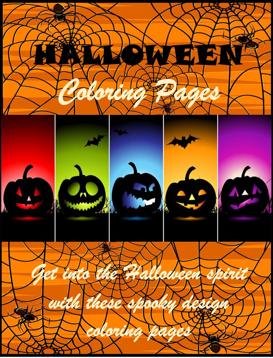 Halloween Coloring Pages 50 Printable Halloween Coloring Pages for Kids ...