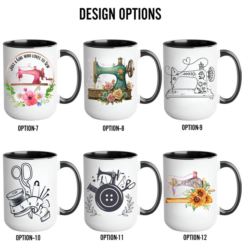 Personalized Sewing Mug, Custom Name Crafter Mug, I'll Be in My Office ...