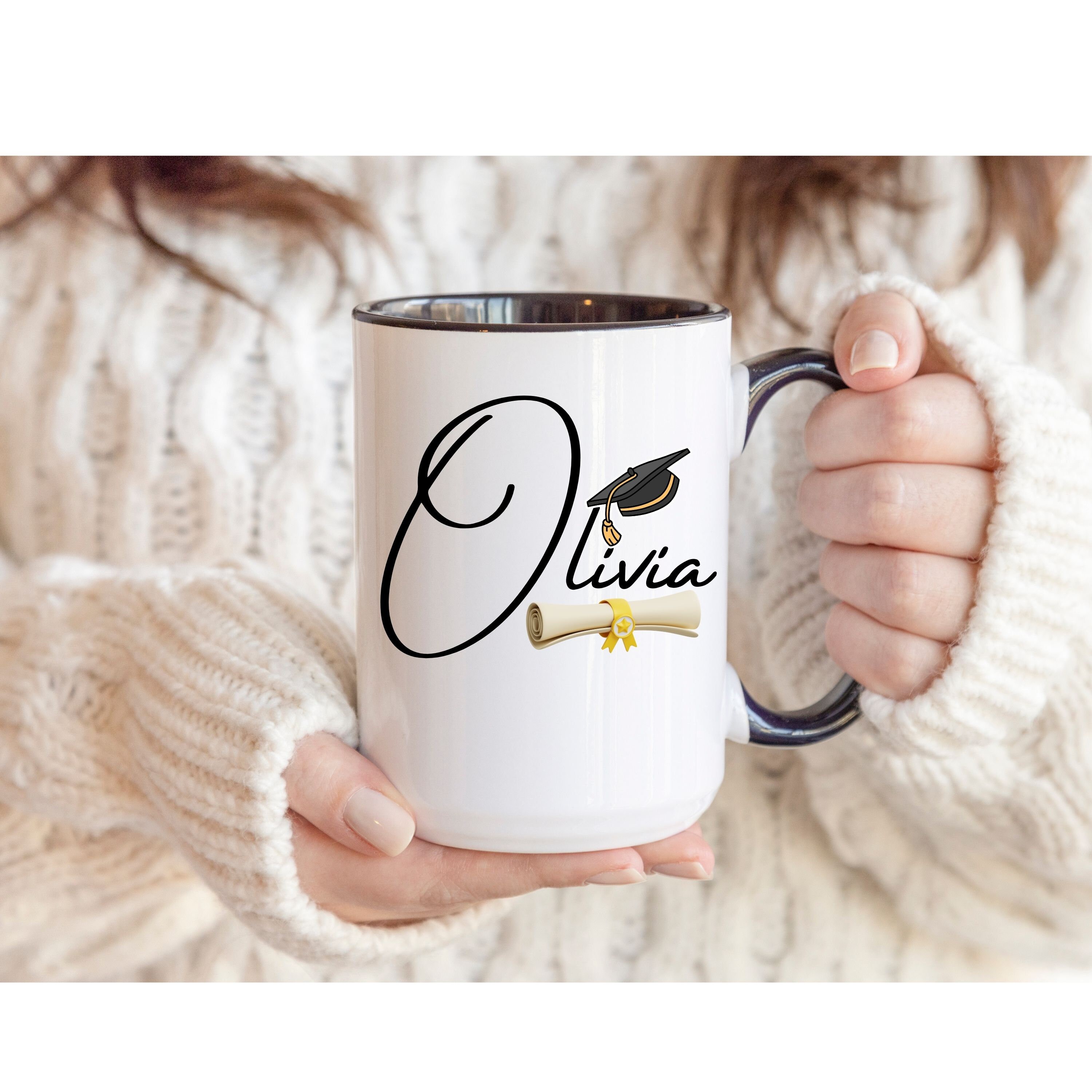 Custom Graduation Mug, Personalized Graduation Gift, College Graduation ...