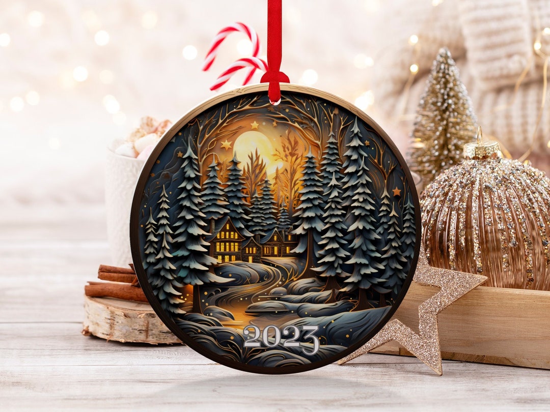 Christmas 2023 Ornament, Christmas Decoration, Holiday Gift Idea ...