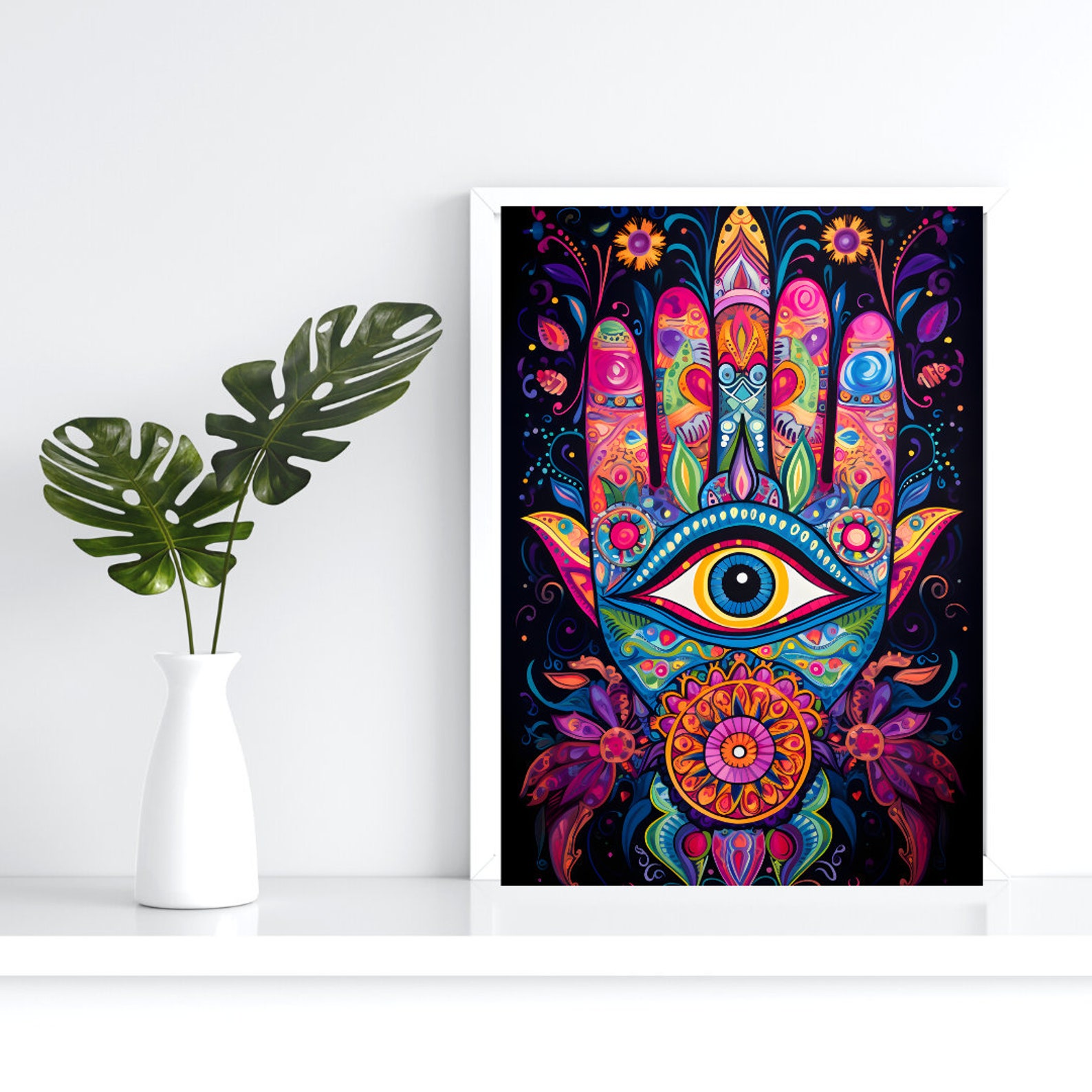 Third Eye Poster Spiritual Goa Art Print Wall Decor Decor Aesthetic ...