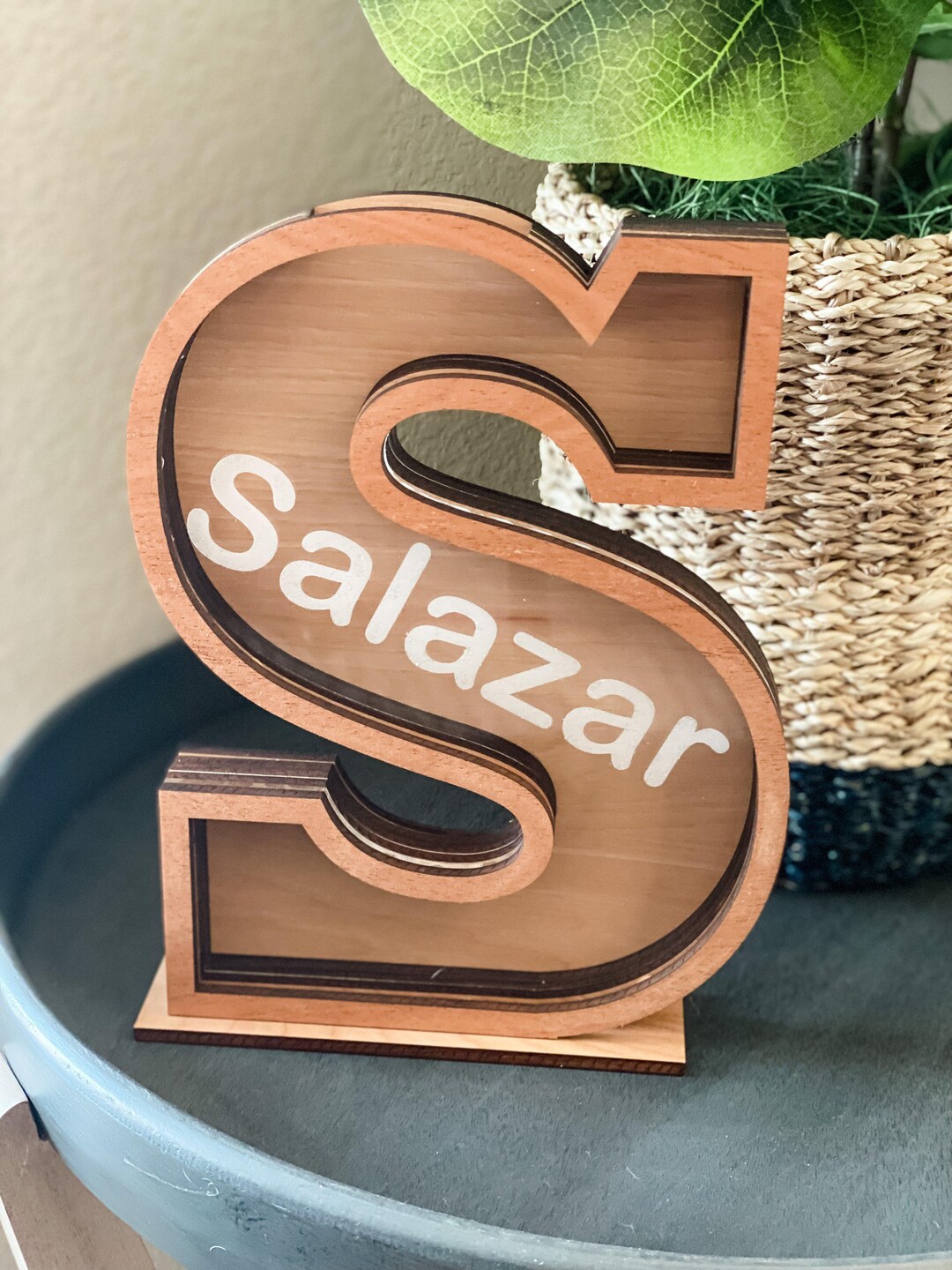 Letter Bank | Monogram Bank | Personalized Bank | Piggy Bank - Etsy