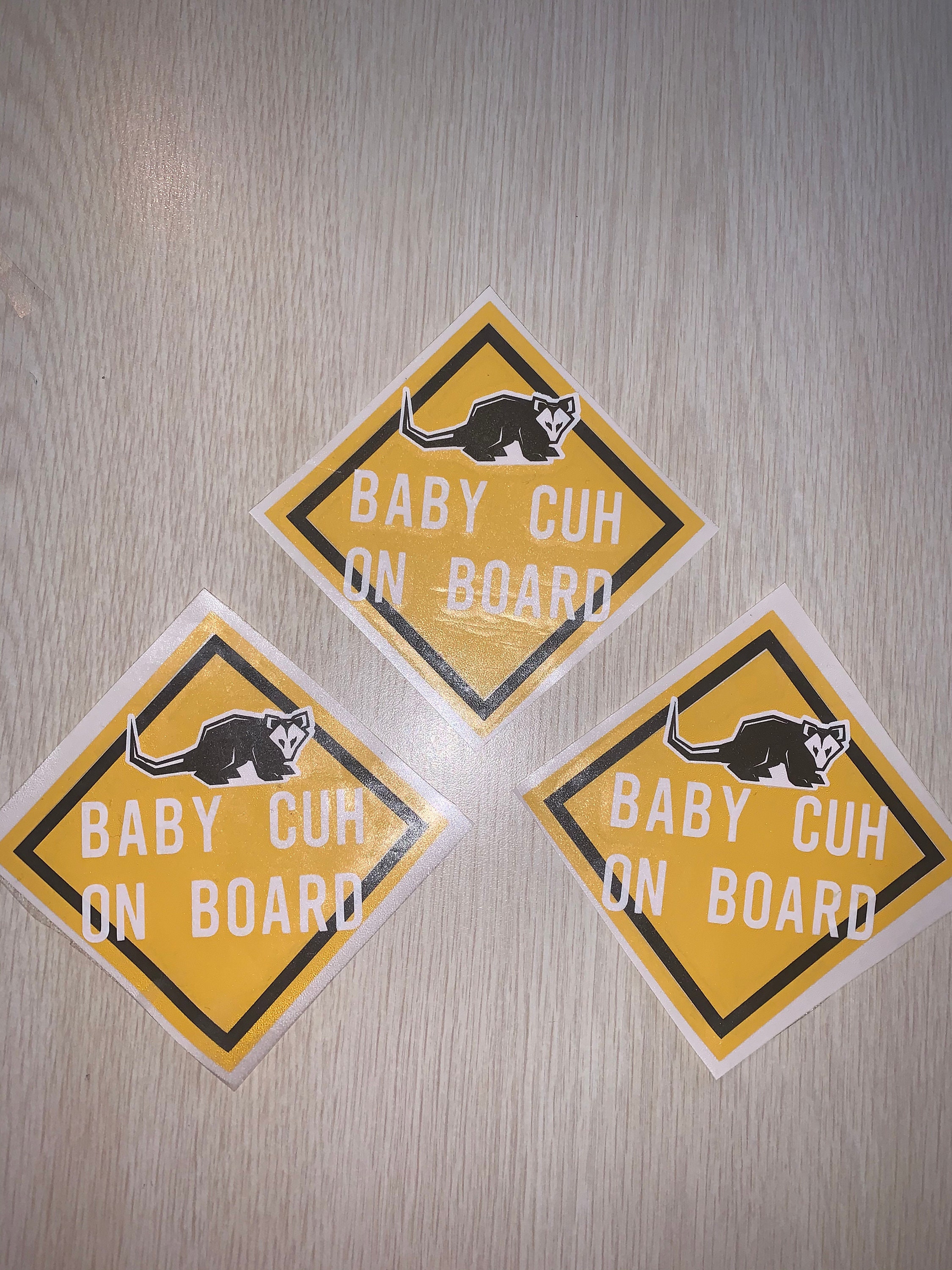 Baby Cuh Baby Tacuache on Boardfunny Decal Decal Oracle - Etsy
