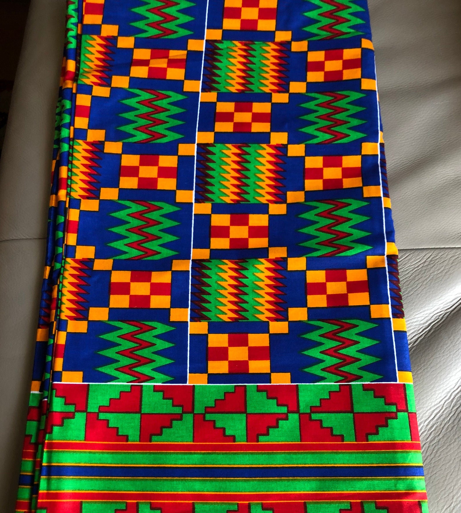 Kente Fabric per Yard, African Fabric, Ghana Kente, Kente, African ...