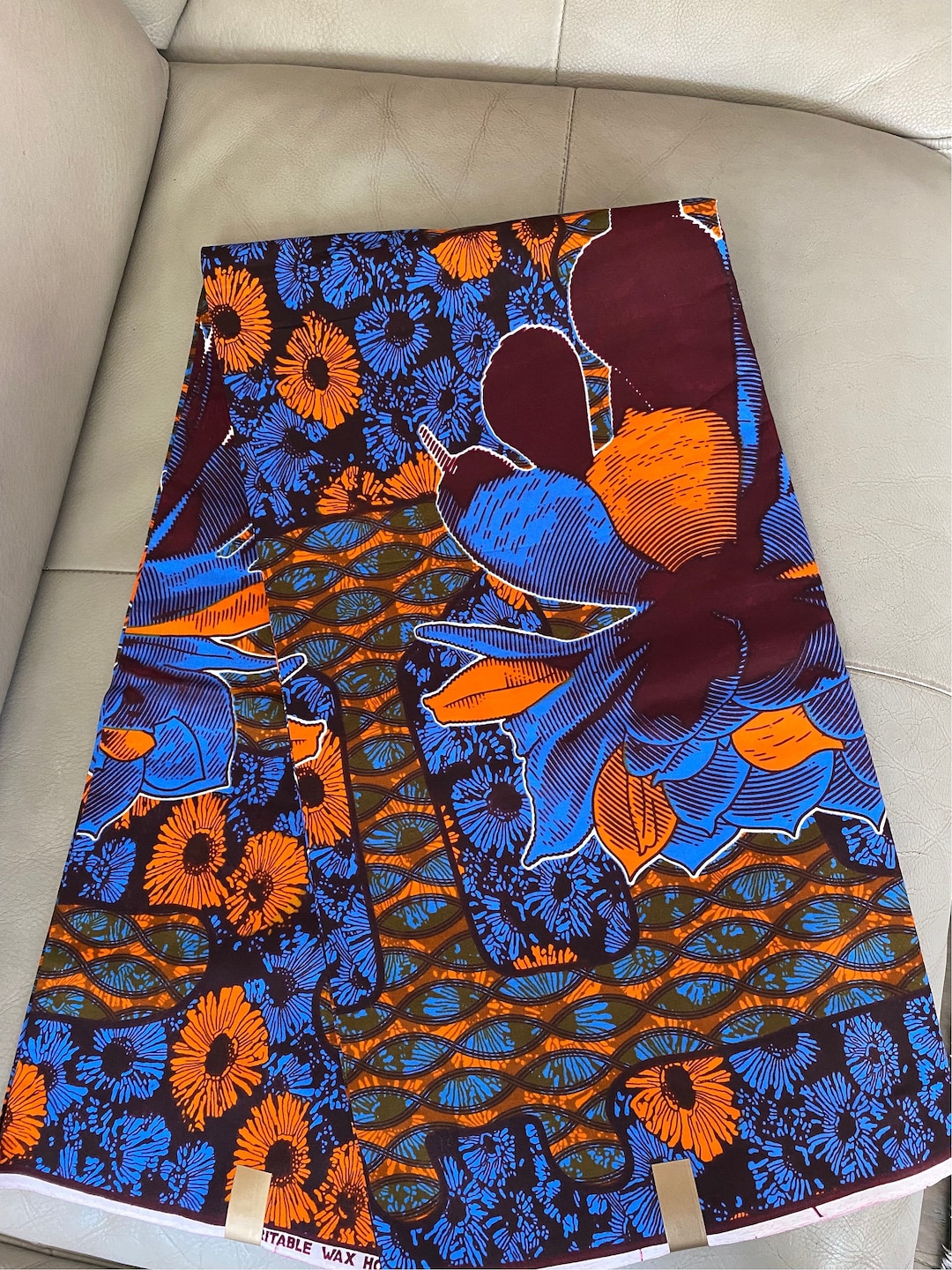 3 Yards African Fabric, Ghana Fabric, Nigeria Fabric, Ankara Fabric ...