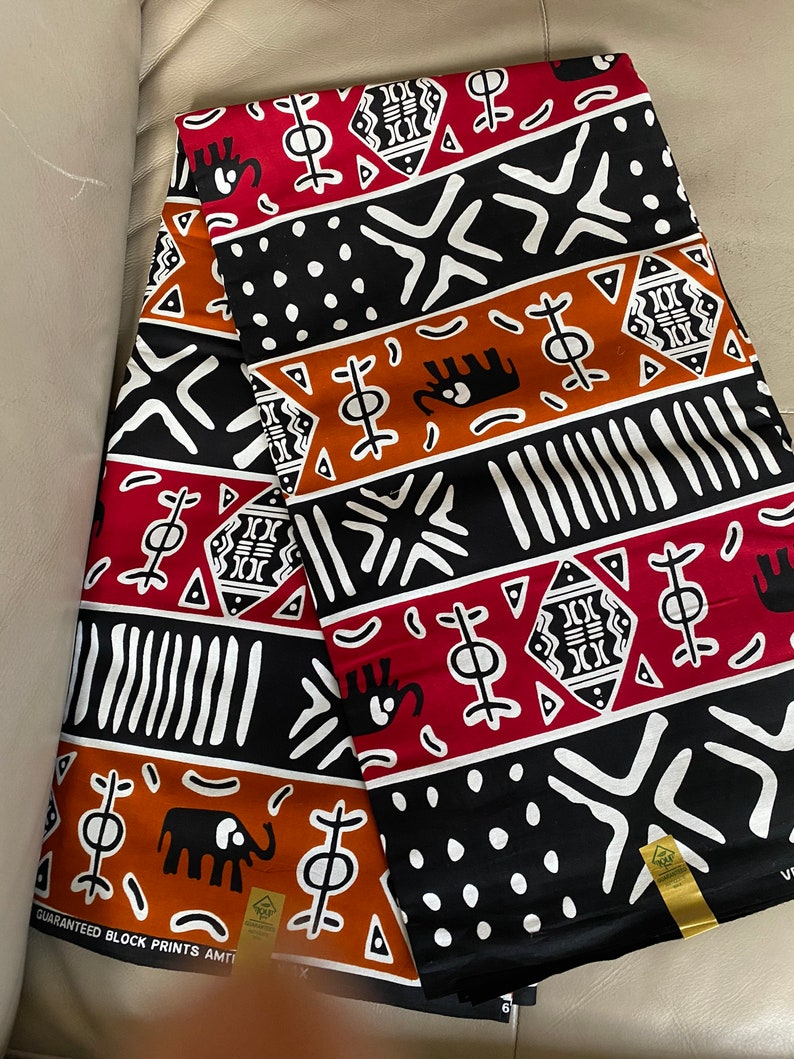 African Fabric per Yard, Kente Fabric, Ghana Fabric, Nigeria Fabric ...