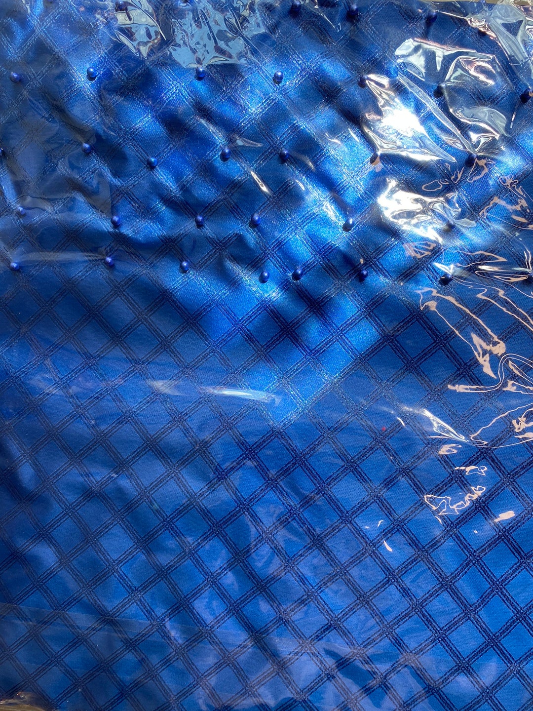 Set of 2 Royal Blue Nigerian Gele Head Tie: Formal Occasion - Etsy