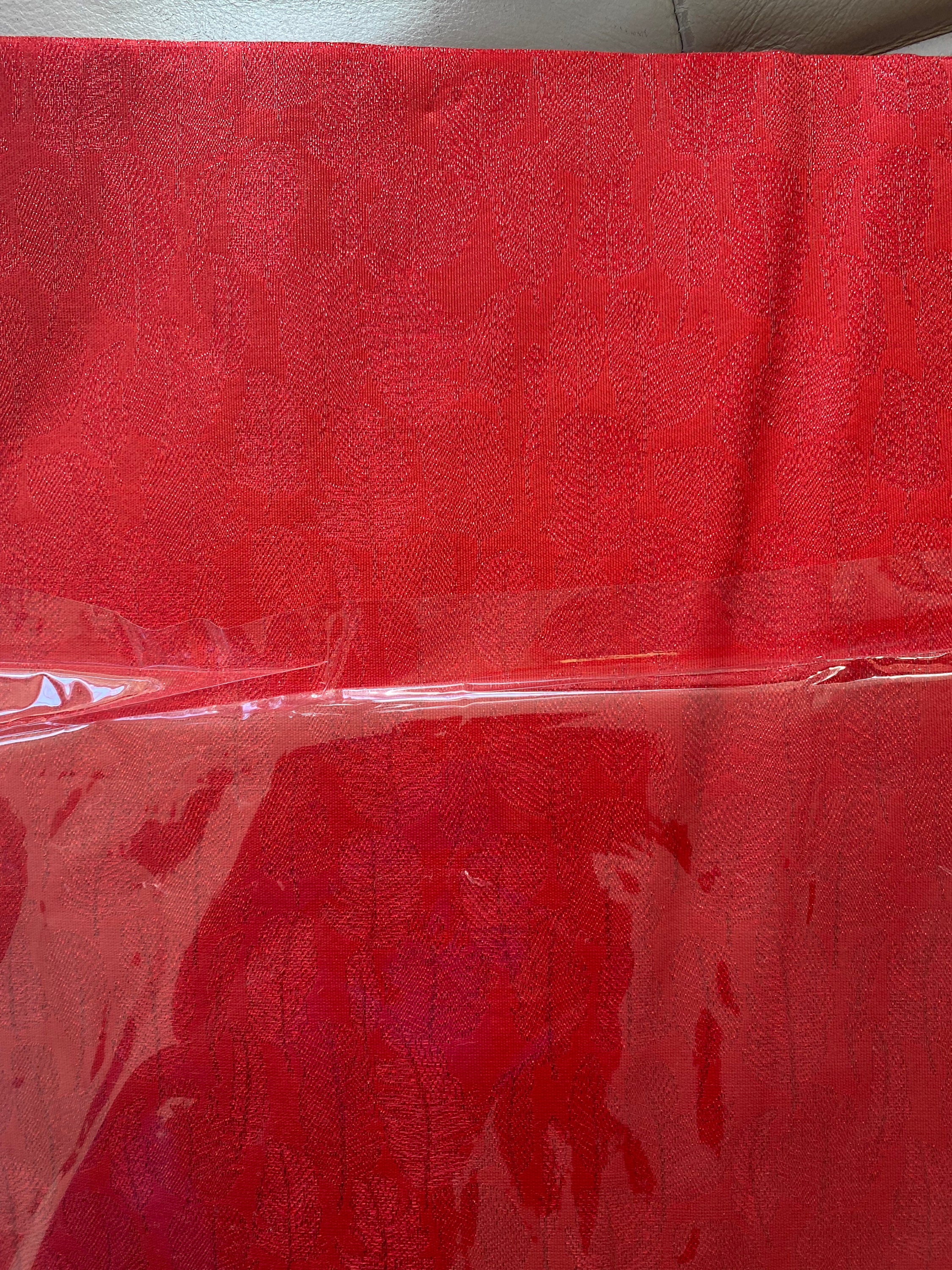 Set of 2 Red Gele Red Gele Nigerian Gele African Head Wrap - Etsy