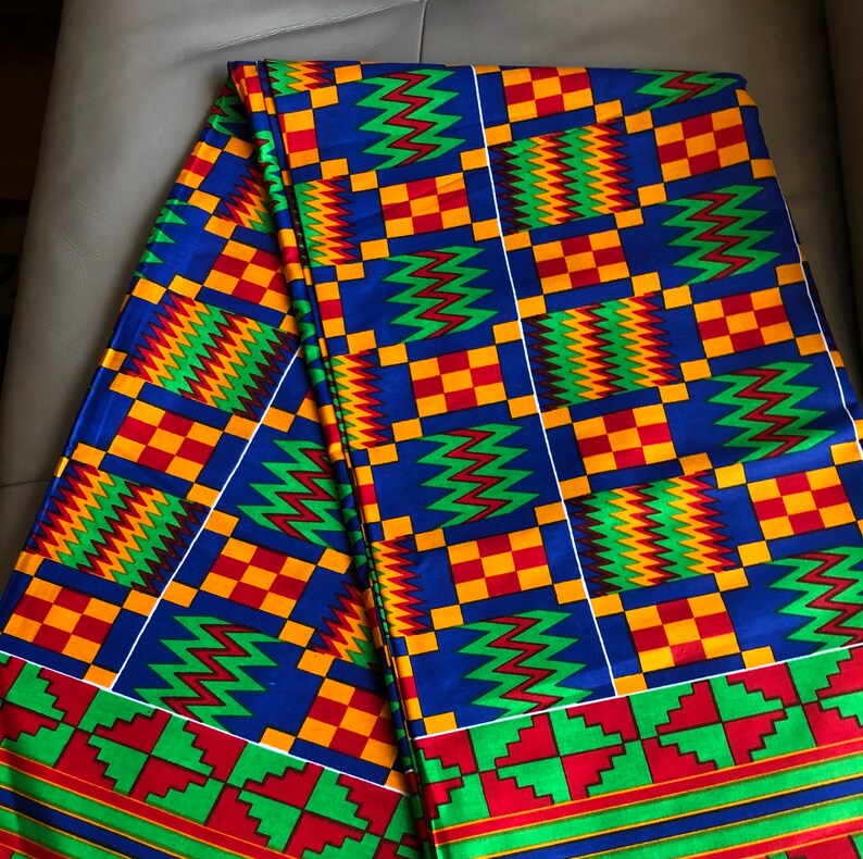 Kente Fabric per Yard, African Fabric, Ghana Kente, Kente, African ...