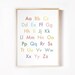 Pastel Rainbow Alphabet & Numbers Printable | Nursery Wall Art ...