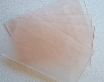 Pale Pink Stained Glass Sheet - Etsy