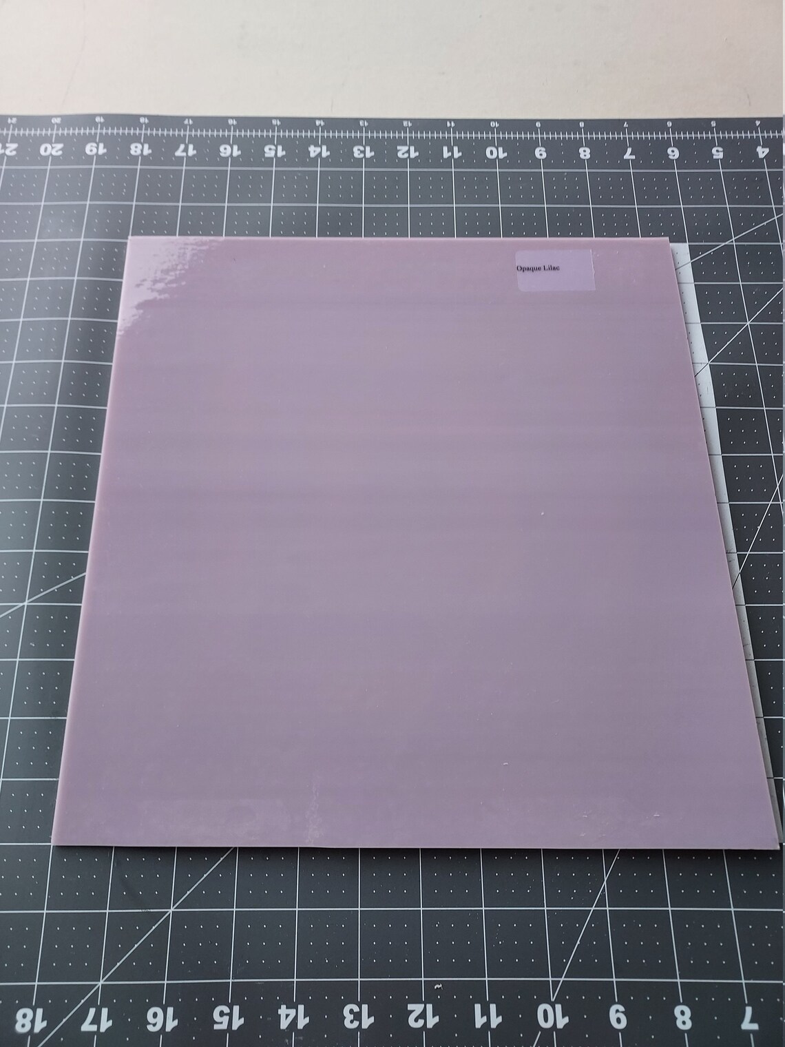 Lilac / Mauve Purple Opaque Spectrum Stained Glass Sheet 8 X - Etsy