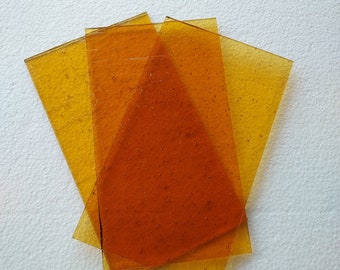 Amber Sheet Glass - Etsy
