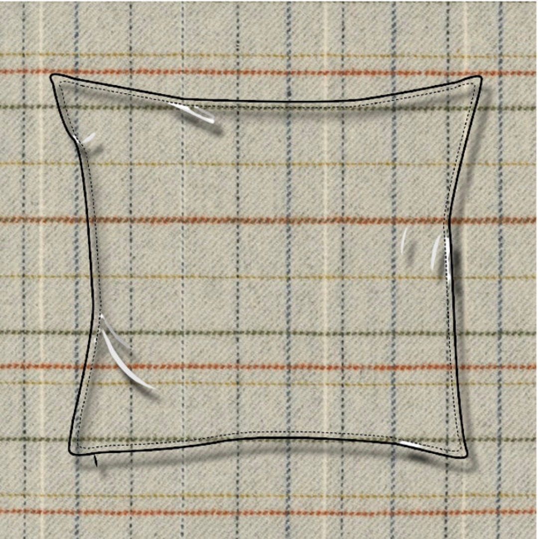 Stitchroomnyc Brentano Fabrics Scene in Paperclip Plaid Custom Throw ...