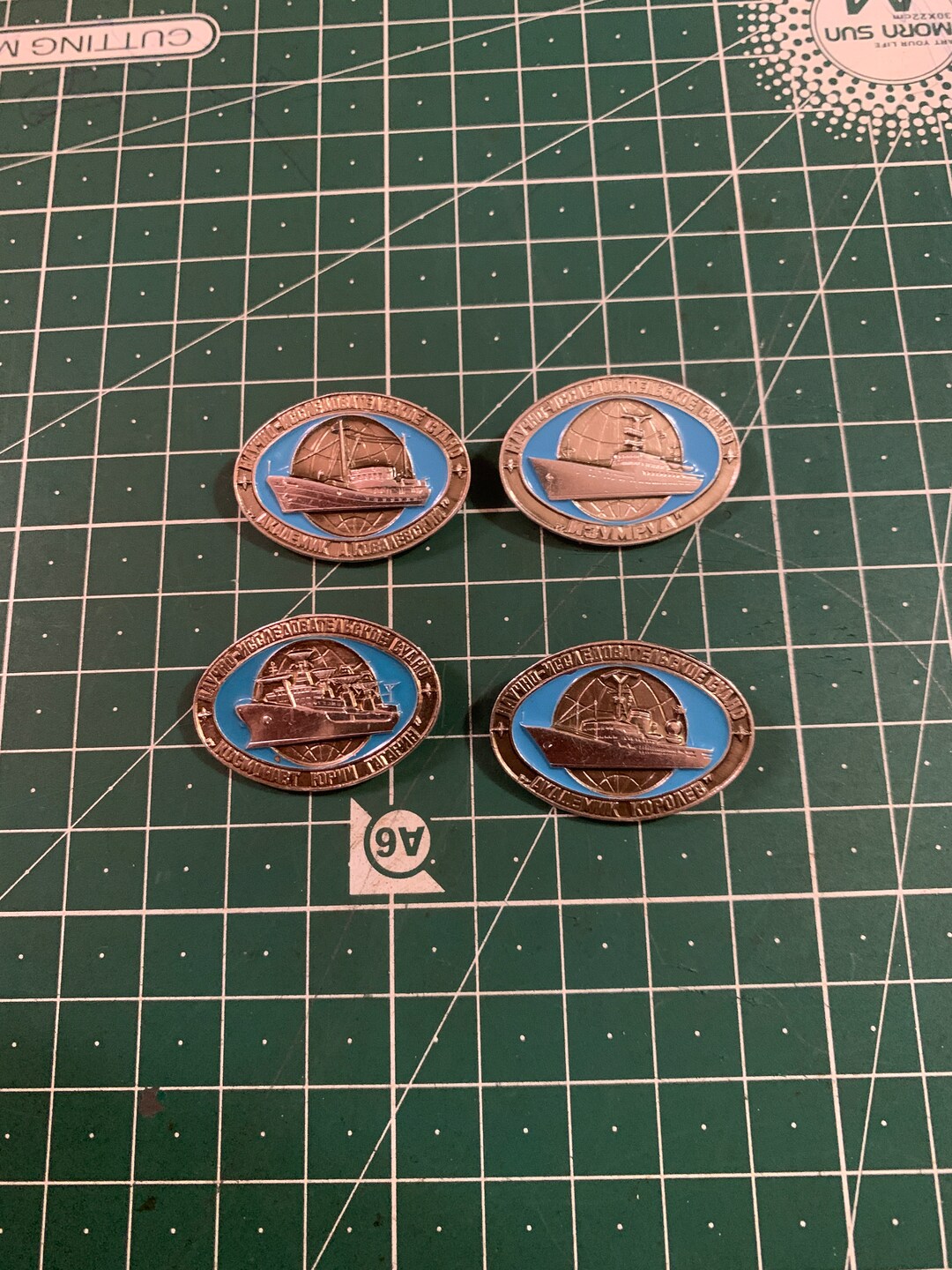 Ussr Flot Navy Ship Military Army Label Pins Badges Soviet Pin Badges ...