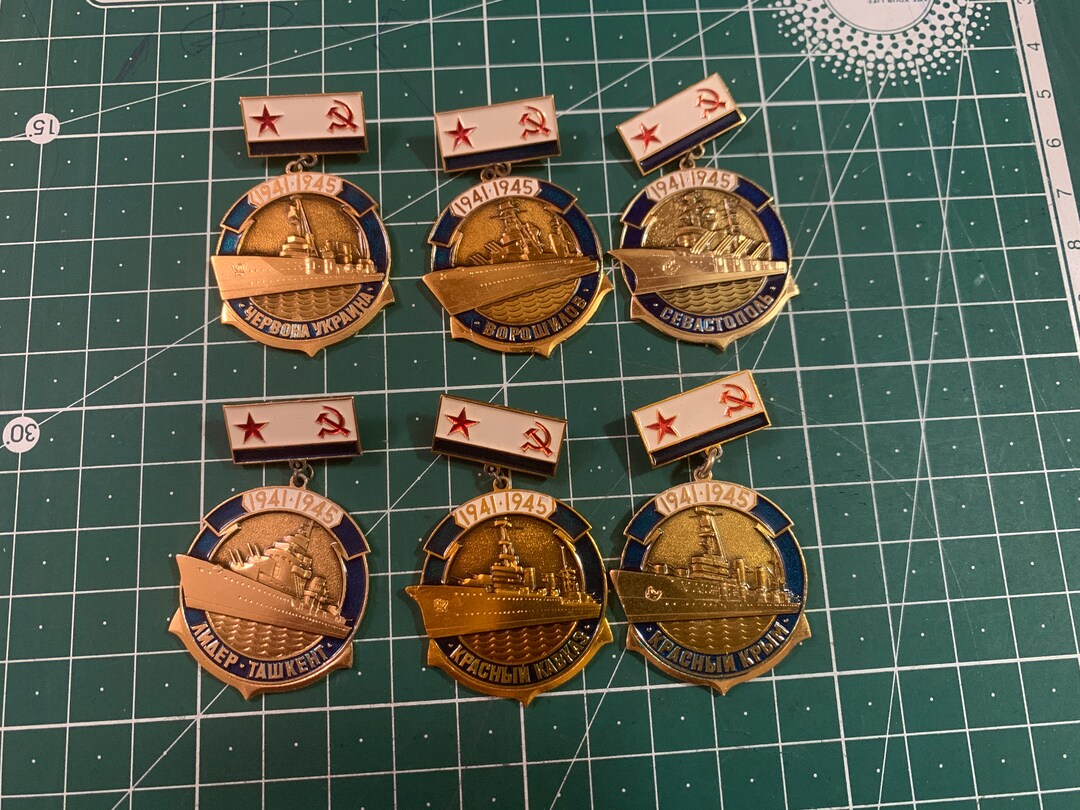 Ussr Flot Navy Ship Military Army Label Pins Badges Soviet Pin Badges ...