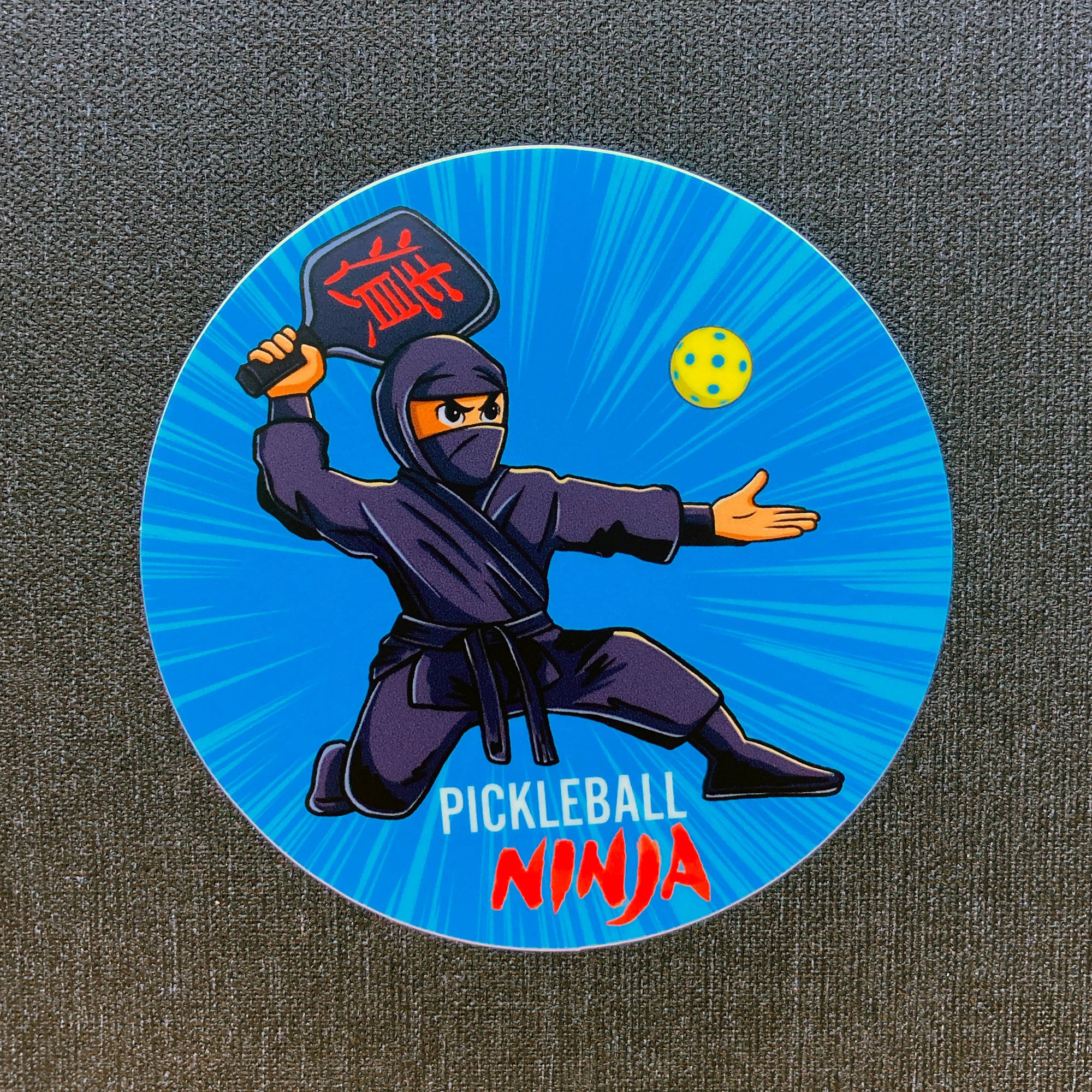 Pickleball Sticker, Pickleball Ninja - Pickleball, Car Sticker, Water ...