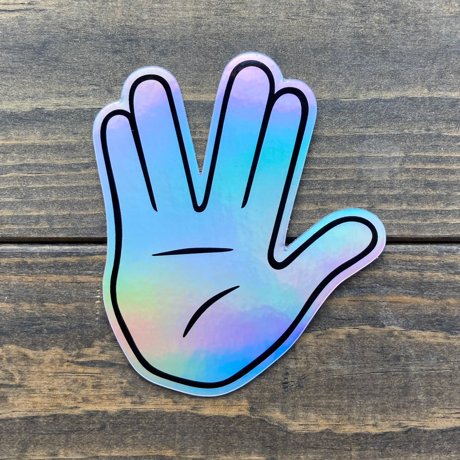 Star Trek Live Long and Prosper Spock Hand Sign Vulcan | Etsy