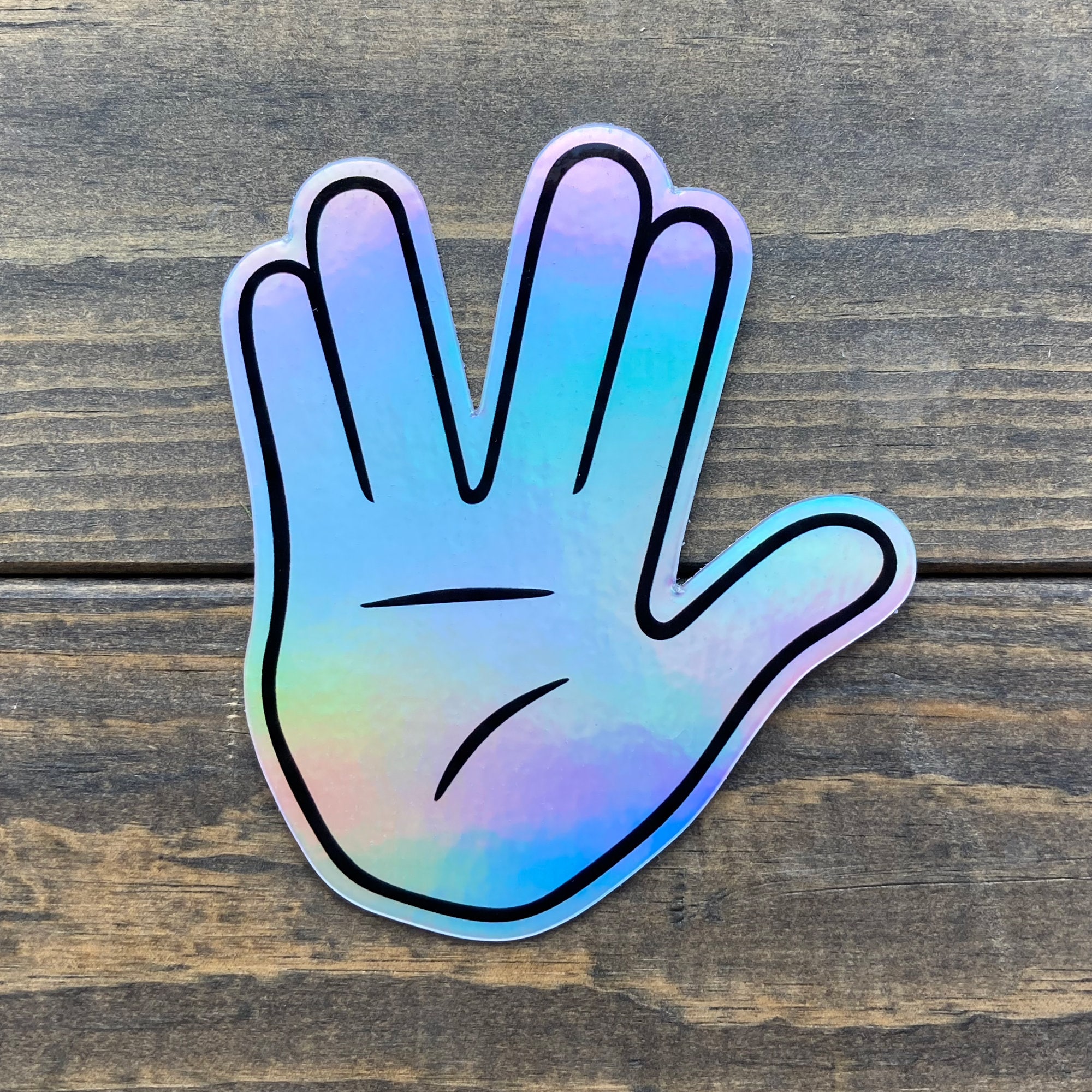 Star Trek Live Long and Prosper Spock Hand Sign Vulcan | Etsy