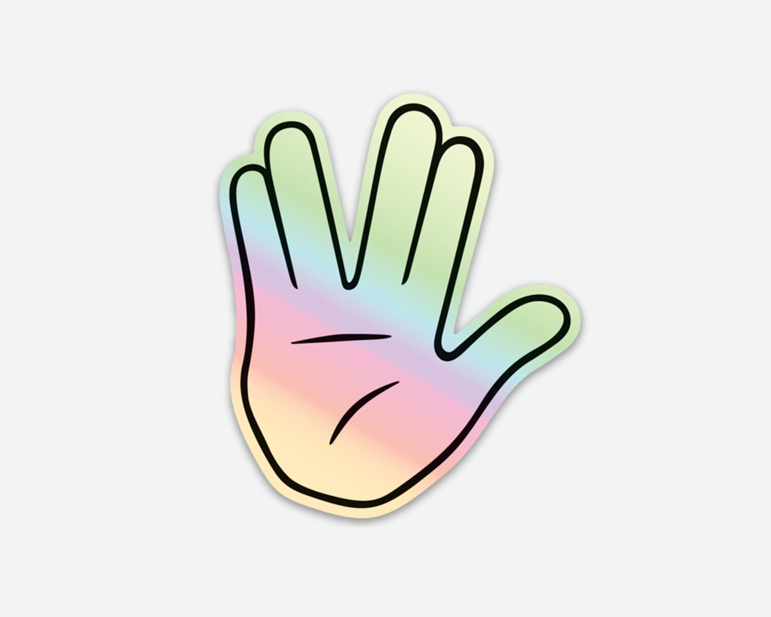 Star Trek Live Long and Prosper Spock Hand Sign Vulcan | Etsy